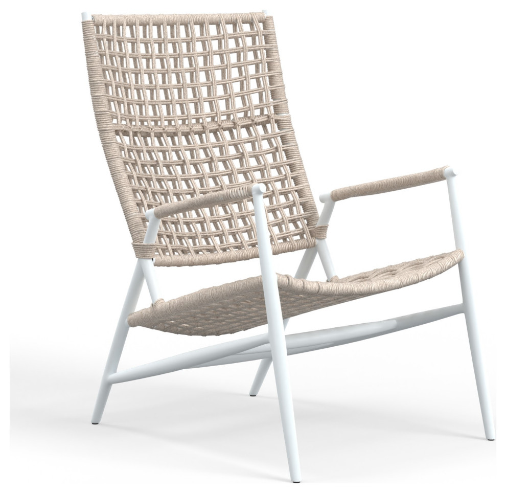 Bahia Highback Chair - Midcentury - Outdoor Lounge Chairs - by Sunset ...