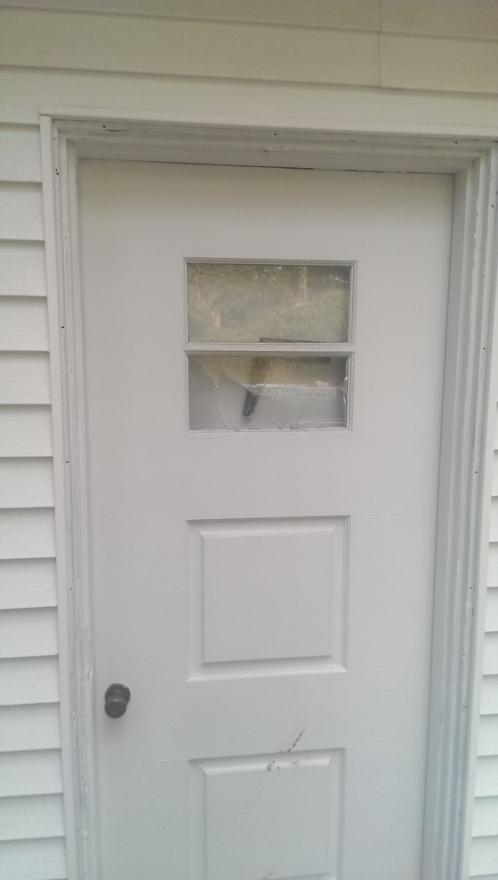 Help replacing exterior door