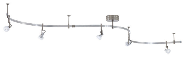 George Kovacs P4305-084 LED Monorail Kit Gk Lightrail Brushed Nickel ...