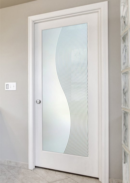 Pantry Door - Divise Stripes - Primed - 28" x 80" - Book/Slab Door, 28 ...