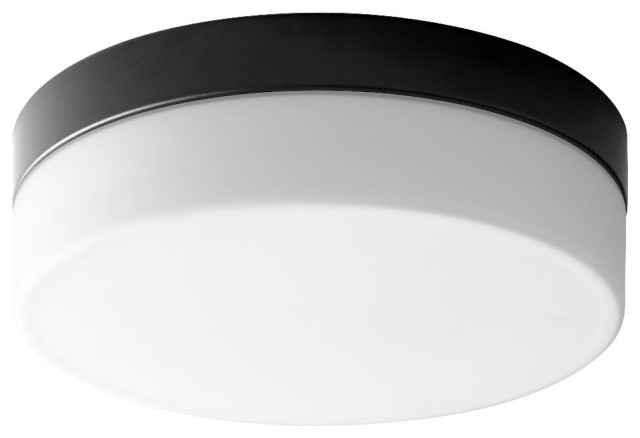 11.25 Inch 20.7W 1 LED Flush Mount-Black Finish - Ceiling - Flush mount ...