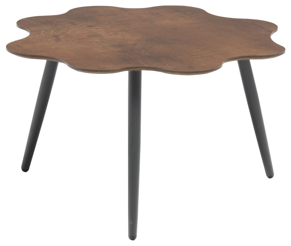 Flora Large Side Table, Flower Shape Top - Midcentury - Side Tables And ...
