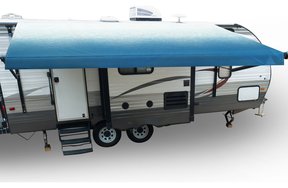 8x16 Ft RV Awning Replacement Fabric Canopy Camper Trailer Block UV ...