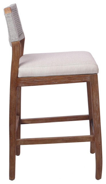 Pierre Rope Counter Stool - Transitional - Bar Stools And Counter ...