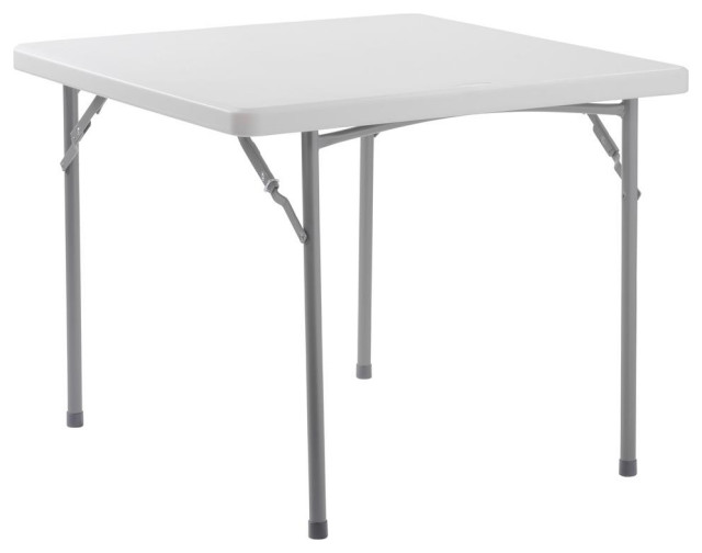 NPS® 36 x 36 Heavy Duty Folding Table, Speckled Gray - Contemporary ...