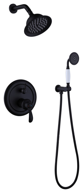 Wall Mounted Pressure Balance Shower System-Includes Rough-in Valve ...