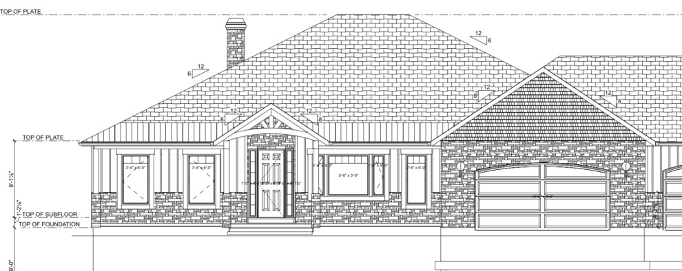 Front porch post/column size?