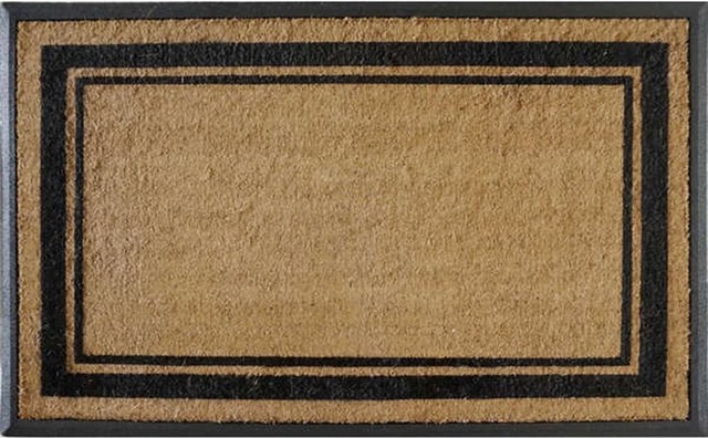 A1HC Markham Border Flocked Double Extra Large Doormat, 29.5"x47 ...