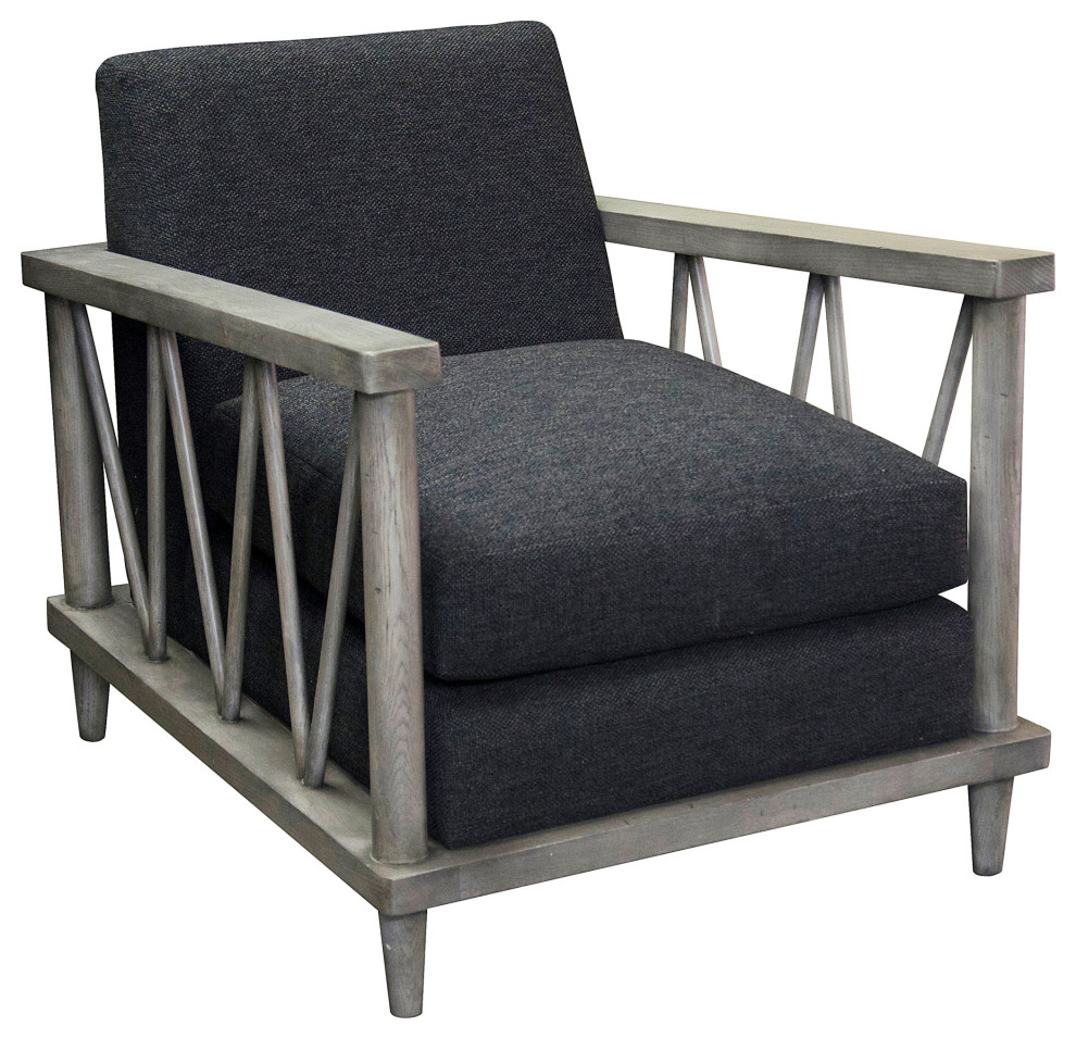 Bridge Chair, Oak Frame - Midcentury - Armchairs And Accent Chairs - by ...