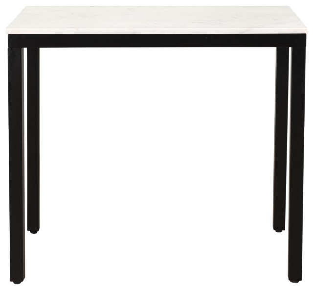 Parson Mini Desk White Marble - Transitional - Desks And Hutches - by ...