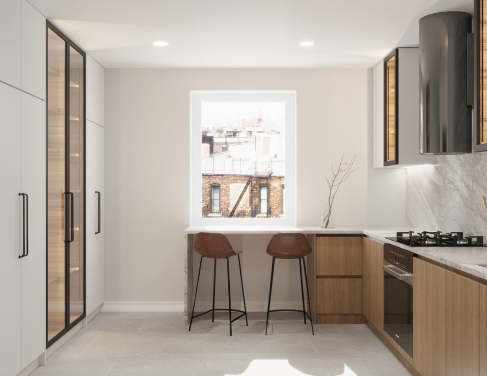 Park Avenue Kitchen Remodel - Modern - Kitchen - New York - by Modern ...
