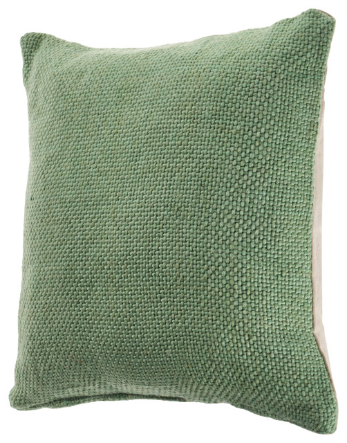 Textured Solid Throw Pillow, 18" x 18" - Transitional - Decorative ...