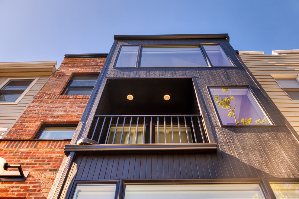 Jersey City | Modern Townhouse Renovation - Modern - Exterior - New ...