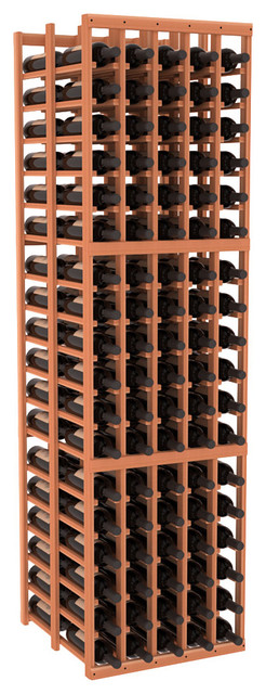 5 Column Double Deep Cellar, Redwood - Wine Racks - by Wine Racks ...