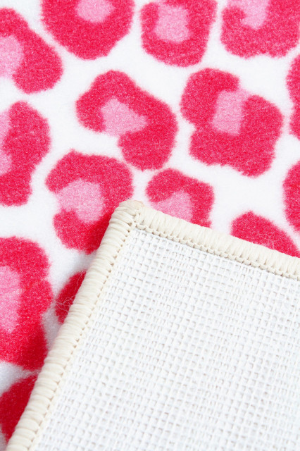 Cheetah Hang Loose Area Rug for Dining Room, Made In USA, 3' Hexagon ...