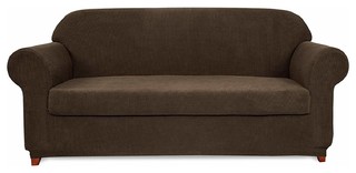 Subrtex 2-Piece Spandex Stretch Sofa Slipcover - Contemporary ...