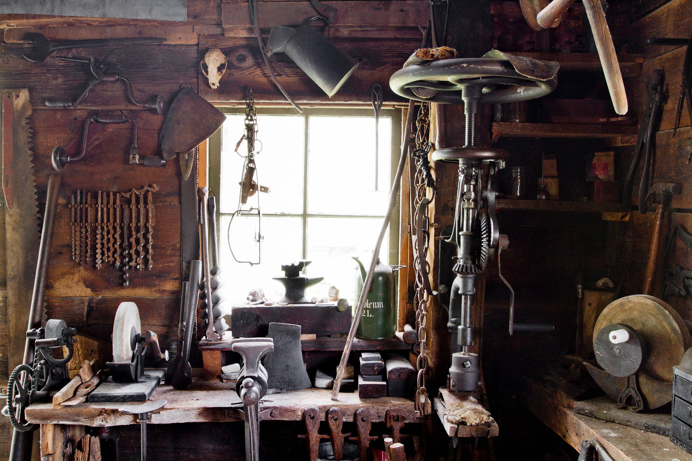 Colonial Blacksmith Shop Layout