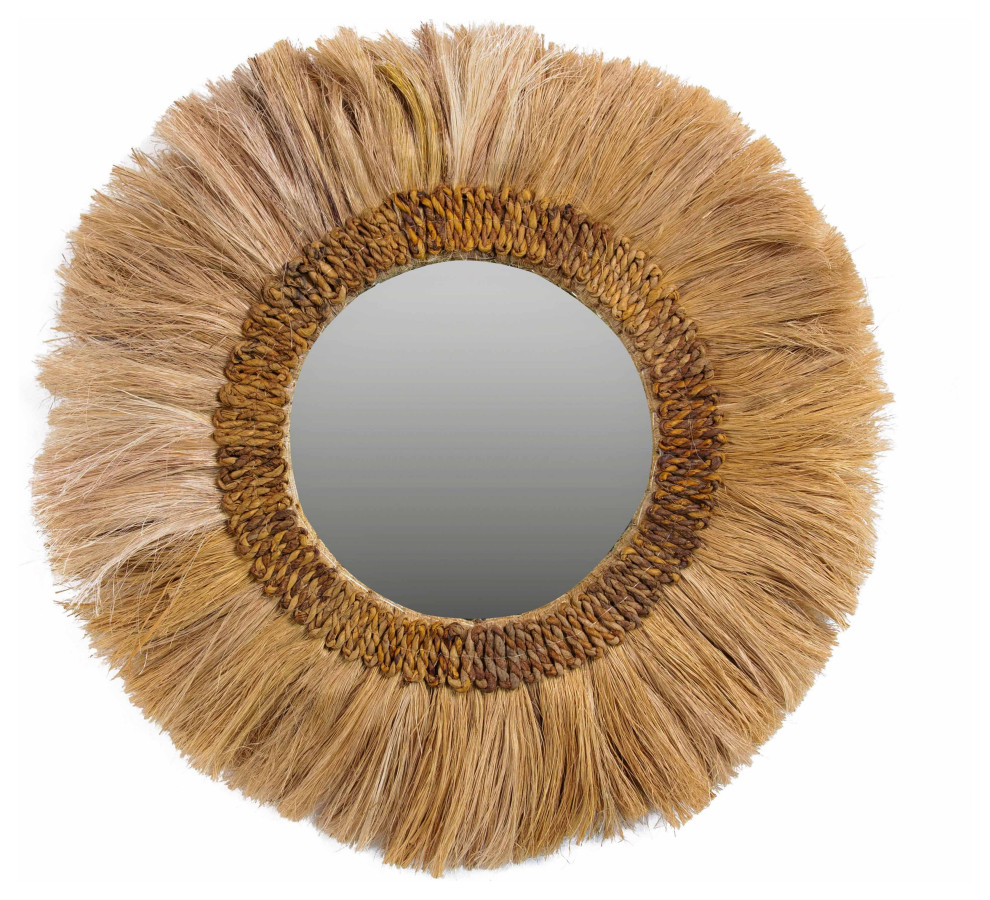 Aztec Mirror - Tropical - Wall Mirrors - by HedgeApple | Houzz