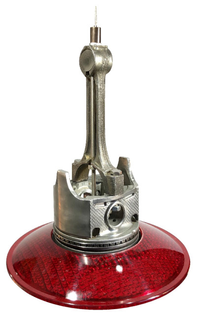 Piston Pendant Trafficlight Lens - Contemporary - Pendant Lighting - by ...