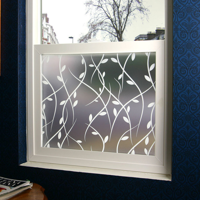 Vines Privacy Window Film, Standard, 36"x48" - Contemporary - Window ...