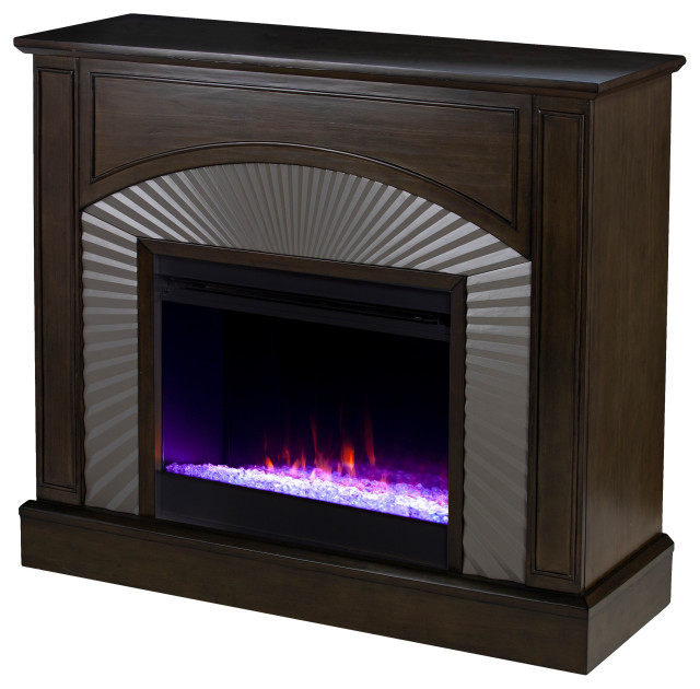 Shelby Freestanding Color Changing Fireplace - Transitional - Indoor ...