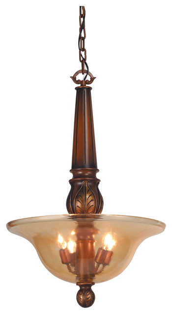 20W Kendall Inverted Pendant - Traditional - Pendant Lighting - by ...