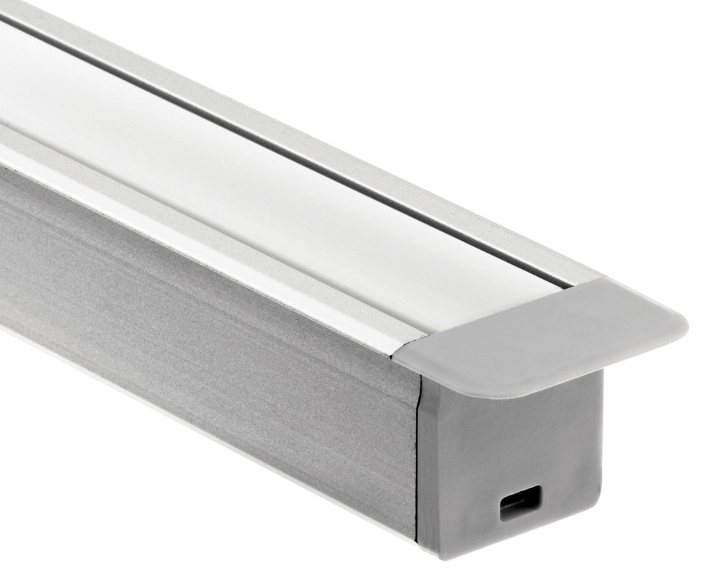 Kichler 1TEK1DWRC8 97"L Deep Well Recessed Tape Light Channel Kit ...