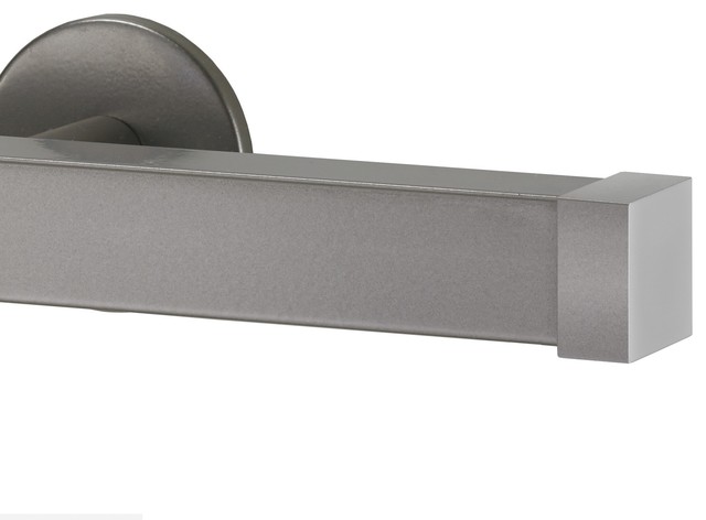 Nexgen Non-Telescoping Aluminum Traverse Rod With Endcap, Silver, 48 ...