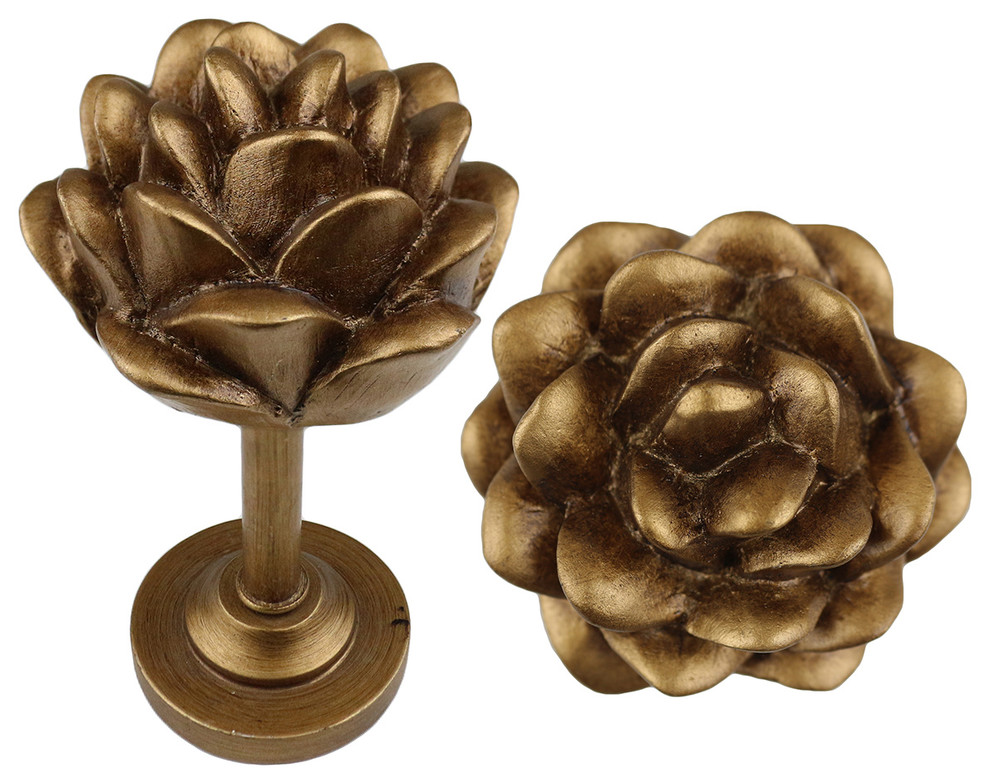 Pinecone Drapery Medallion Holdback, Single - Rustic - Window Treatment ...