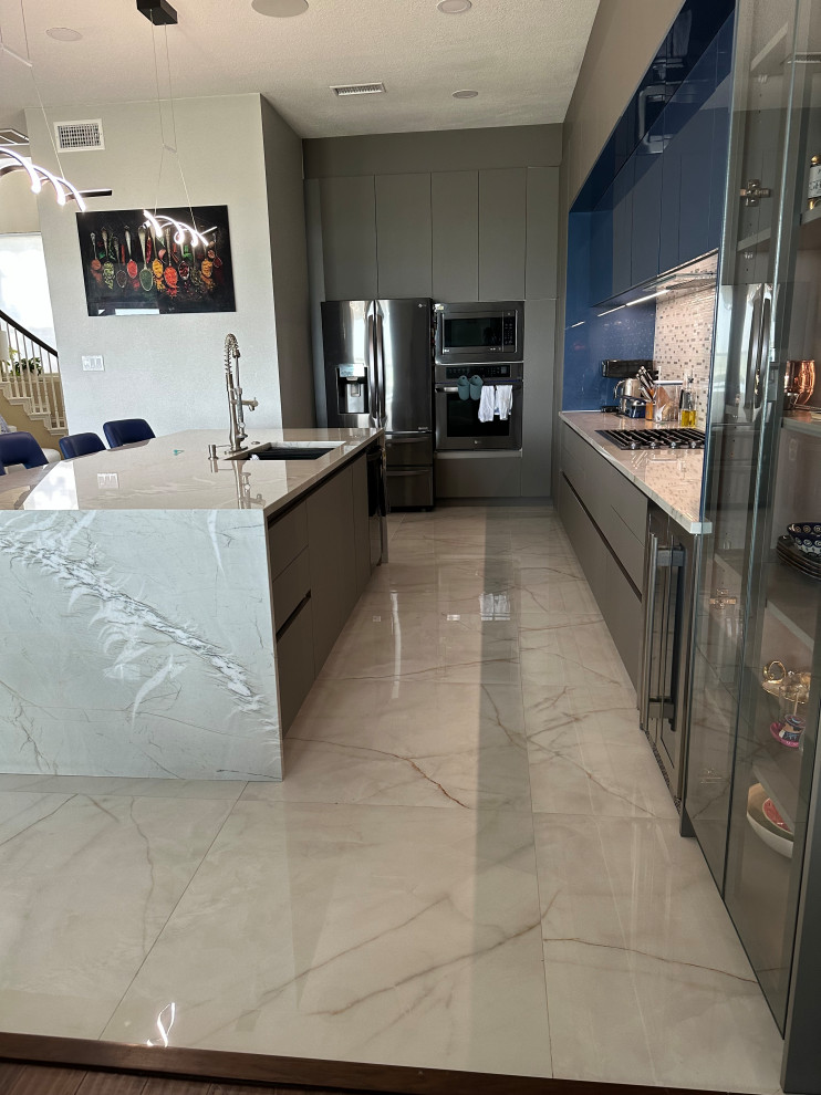 Lake House Kitchen Remodel - Modern - Kitchen - Dallas - by ALC Remodel/EFT - Everything Floors ...