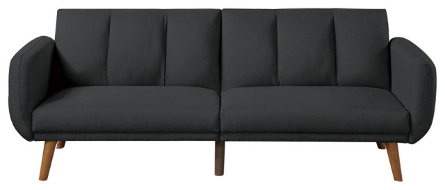 Modern Adjustable Sofa, Black - Midcentury - Futons - by Simple Relax ...