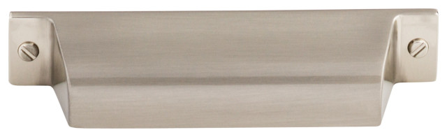 Channing Cup Pull 3 3/4" c-c - Transitional - Cabinet And Drawer Handle Pulls - by Buildcom | Houzz
