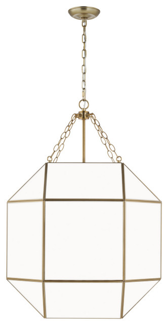 Visual Comfort Studio 5279454-848 4-Light Lantern, Morrison ...