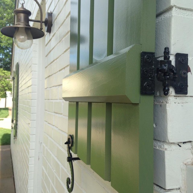 Craftsman Style Window Shutters