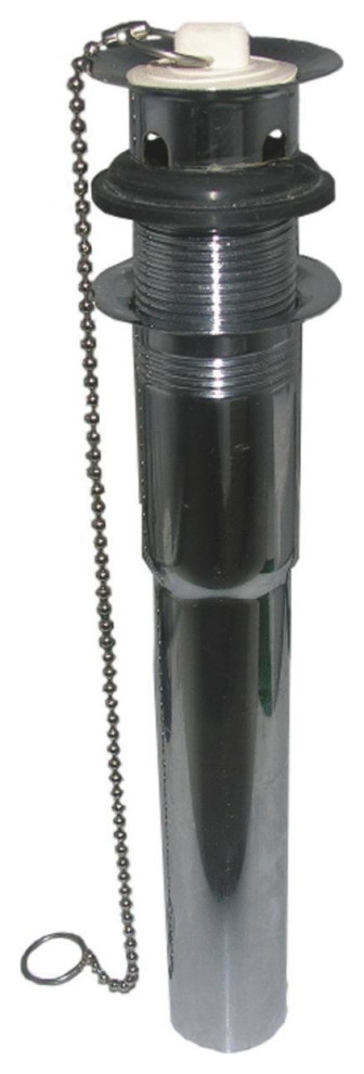 Lasco 03-4505 2-Piece Pull Out Plug Lavatory Drain, 1-1/4" x 8", Chrome ...