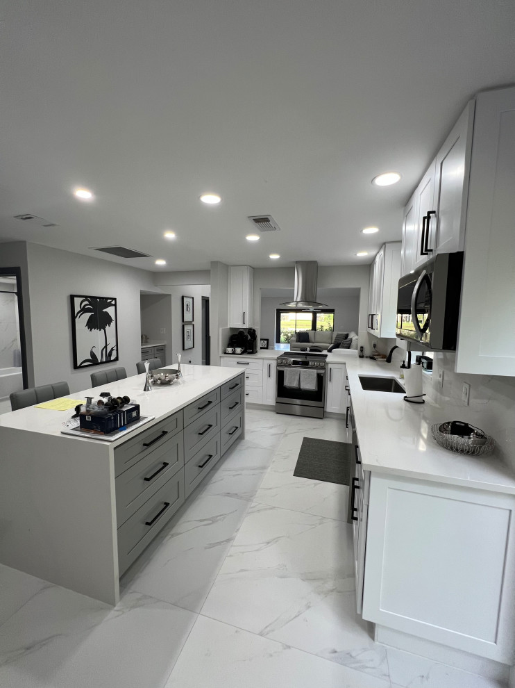 Kitchen Remodels - Modern - Kitchen - Miami - by Serrano Renovations ...