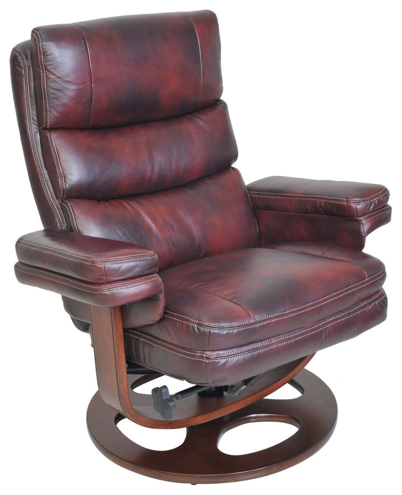 Barcalounger 15-8023 Bella Pedestal Recliner / Ottoman, Plymouth ...