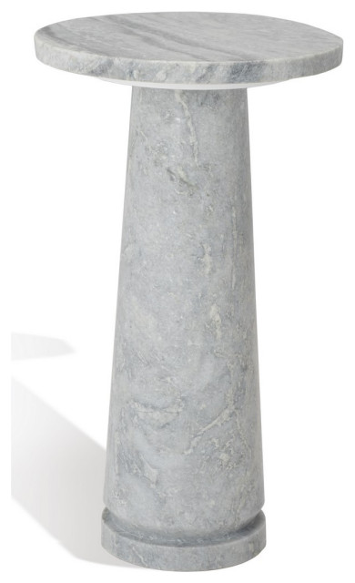 Safavieh Couture Valentia Round Marble Accent Table, #N/A ...