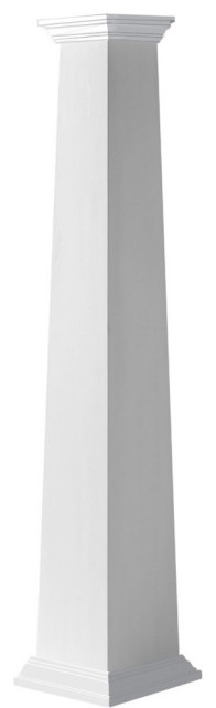 Endura-Craft Craftsman Classic, Square Tapered, Smooth Column, 20"-16 ...