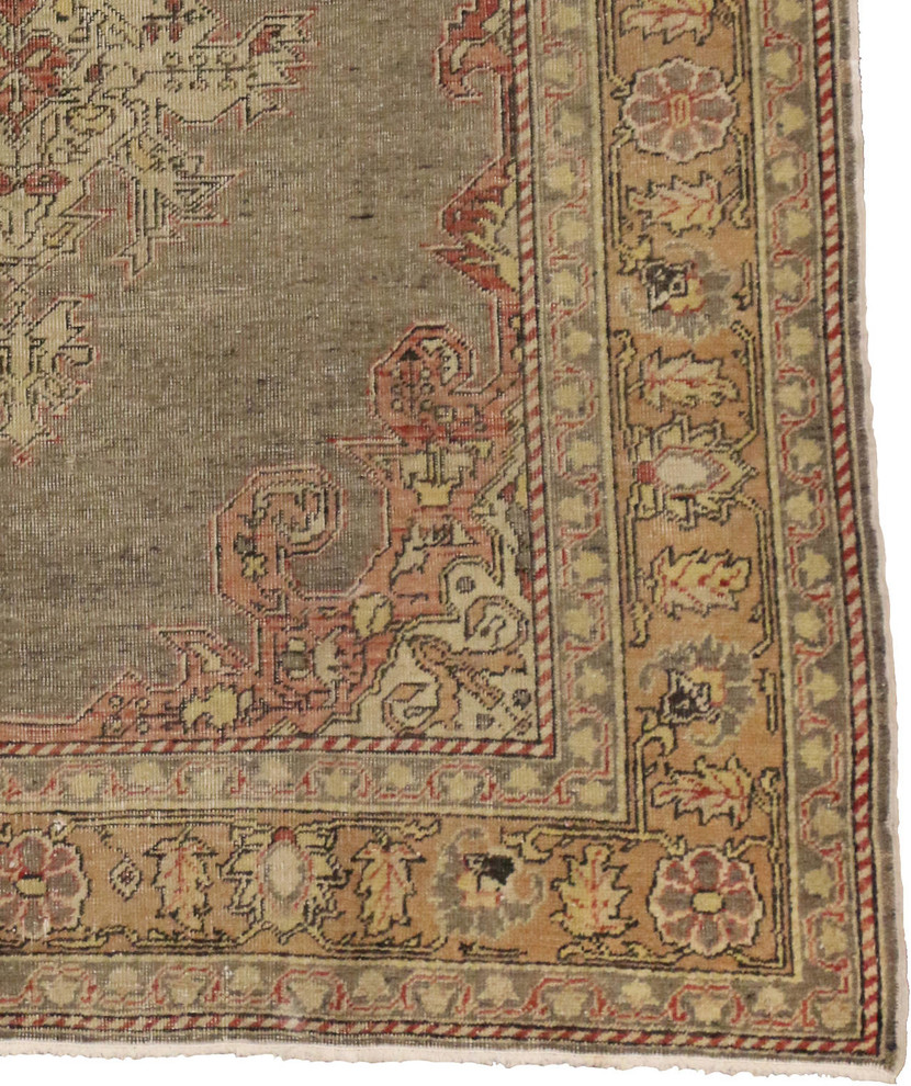 Antique Turkish Sivas Rug, 04'01 X 06'04 - Mediterranean - Area Rugs ...