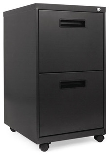 2-Drawer Metal Pedestal File, 14 7/8"x19-1/8"x27-3/4" - Contemporary ...