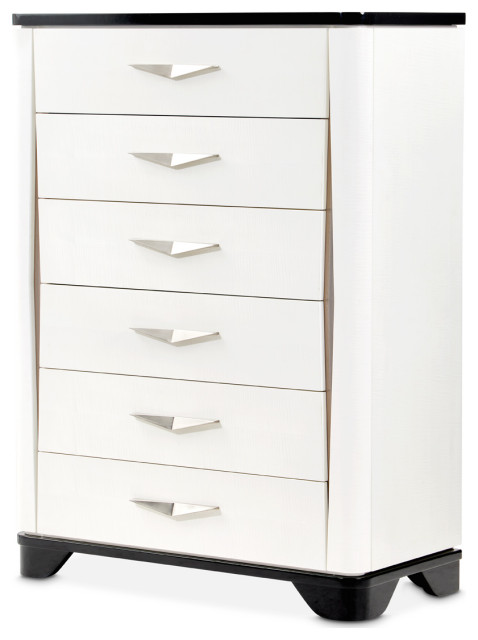 Tuxedo 6-Drawer Chest, Piano Keyboard - Transitional - Dressers - by ...
