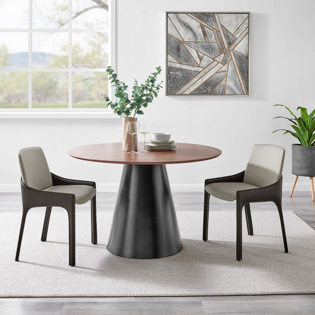 Mackenzie 47" Round Dining Table - Transitional - Dining Tables - by ...