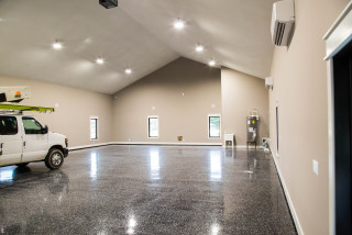 Modern Farmhouse with a Rustic Edge - Farmhouse - Garage - Indianapolis ...