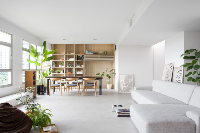 Tour a 5-Room HDB Flat Renovated to Feel Like a Landed House | Houzz