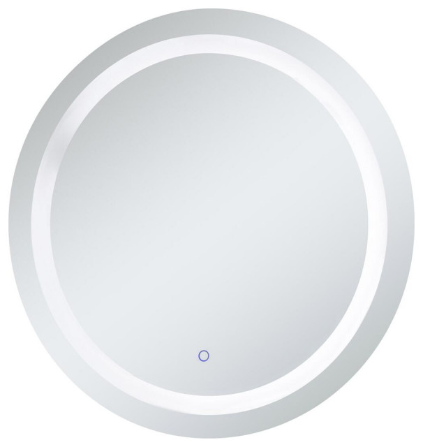 Helios 32" Hardwired Led Mirror With Touch Sensor And Color Changing ...