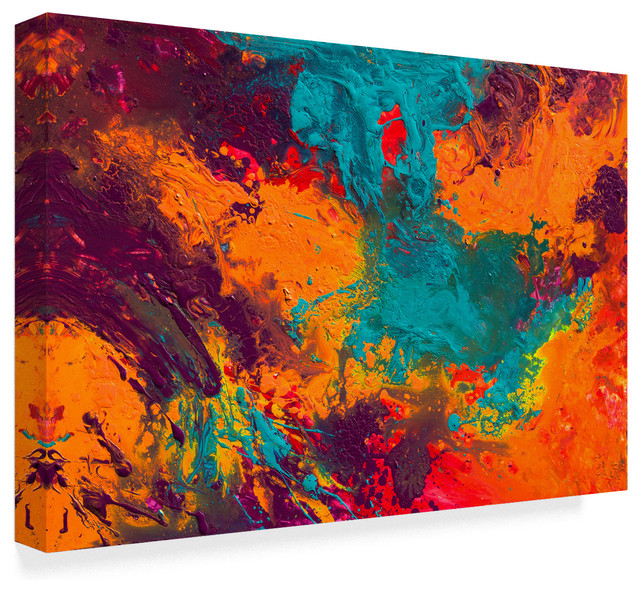 Jace D. Mctier 'Creation of America' Canvas Art, 47"x30" - Contemporary ...