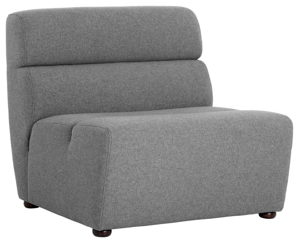 Sunpan Cornell Armless Chair - Transitional - Armchairs And Accent ...