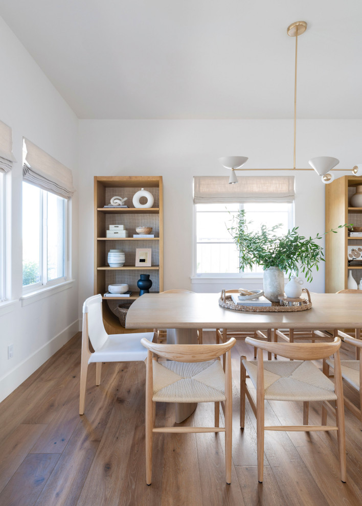 Scandi Meets Californian Style - Beach Style - Dining Room - San ...