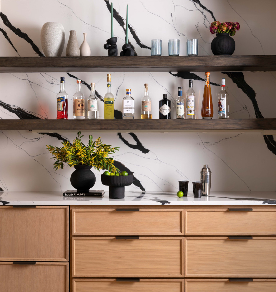 Blue Lake - Contemporary - Home Bar - Austin - by Etch Design Group | Houzz